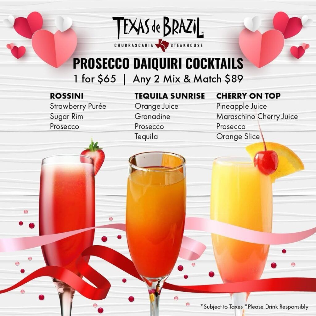 Texas De Brazil lunch menu - Midday Dining
