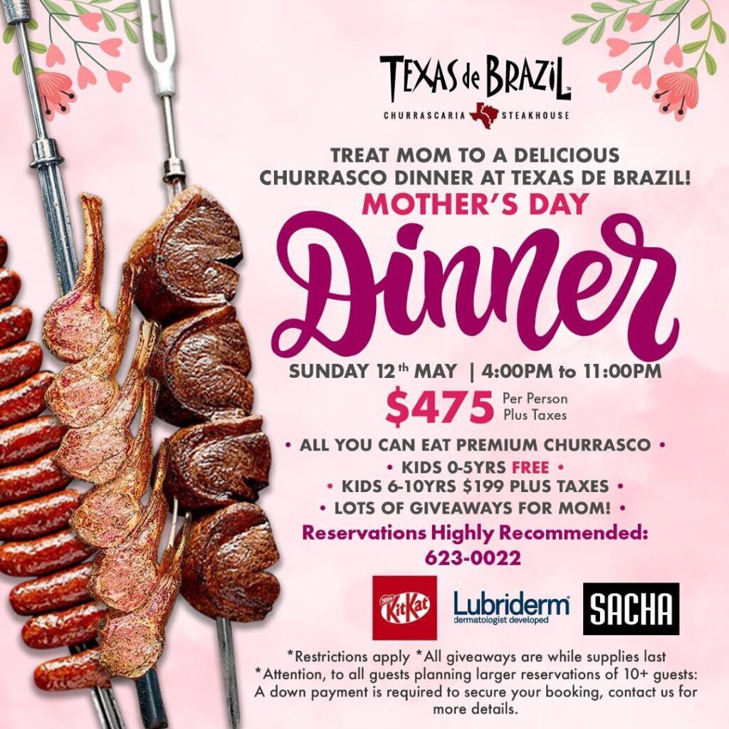 Texas De Brazil Dinner Menu - Evening Feast