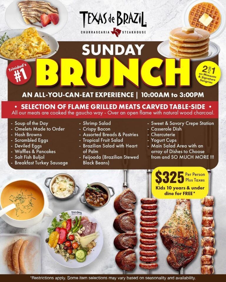 Texas De Brazil Menu Prices, Coupons, Buffet, Reservations 2025