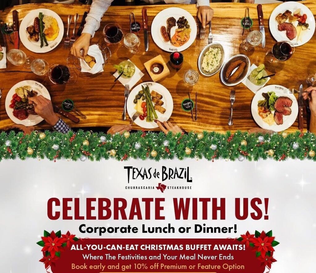 Texas De Brazil Dinner Menu - Evening Feast